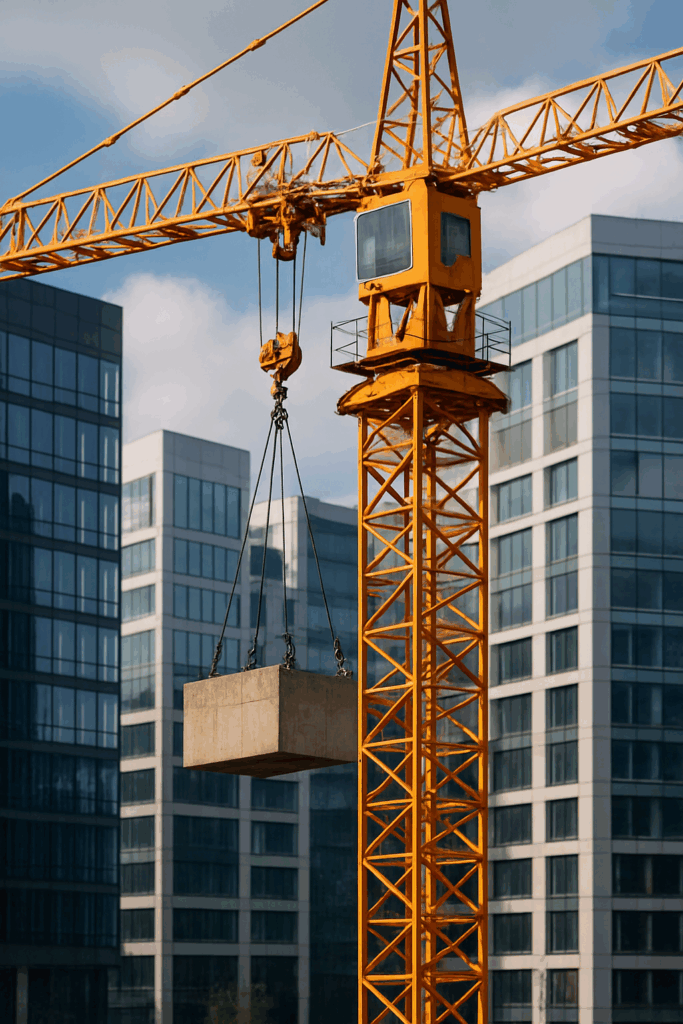 Tout savoir sur la grue à tour et son rôle sur un chantier ...