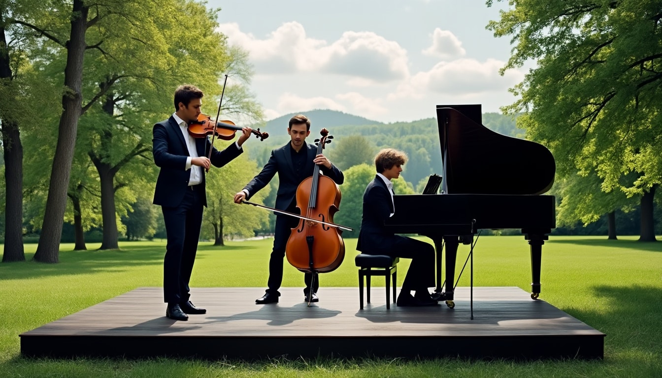 Le Trio Solaire illumine le Théâtre de Verdure