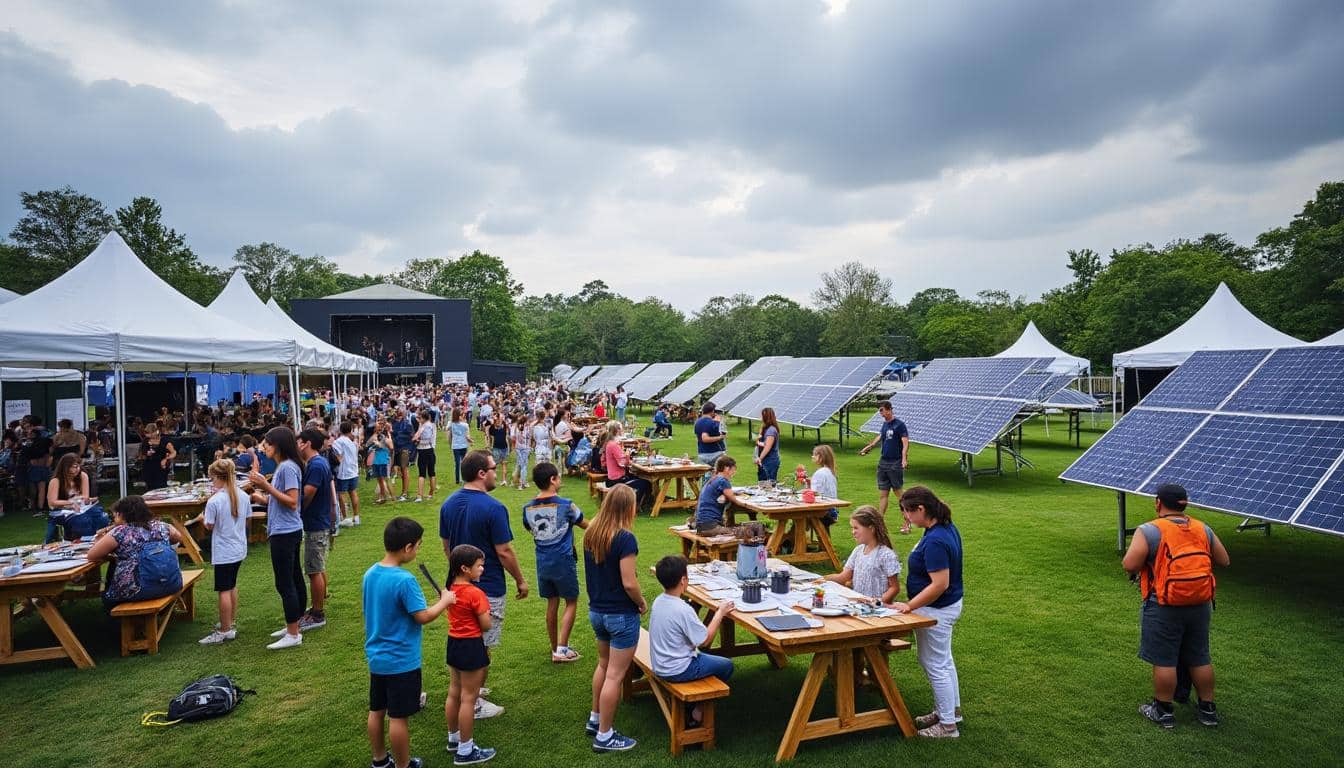 Mayenne lance un événement mixant concerts, conférences et énergie solaire
